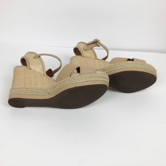 Clarks | Shoes | Clark Platform Wedge Sandals Offers Welcome | Poshmark